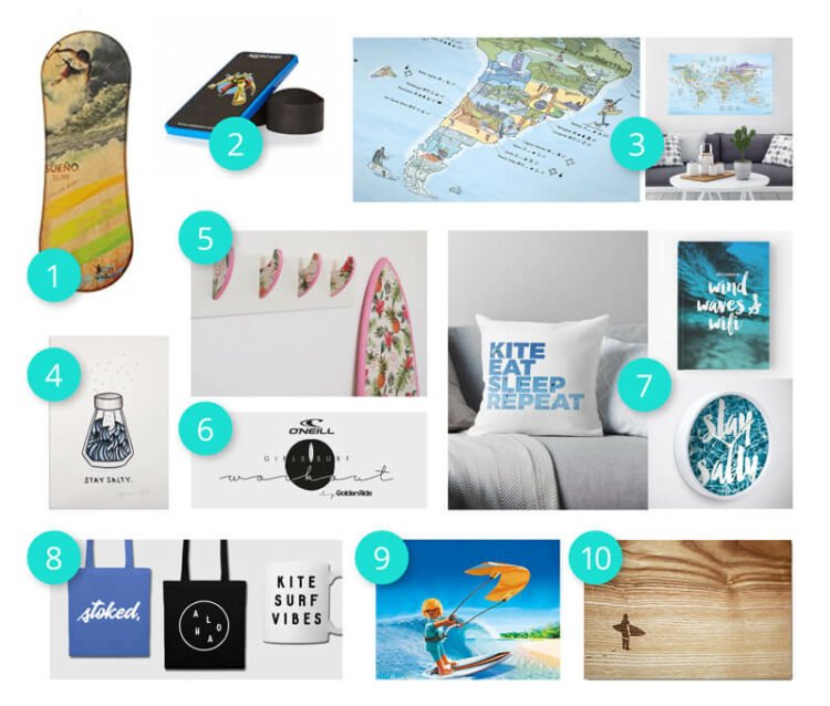 Presents Kitesurfers Surfers – awesome surf gift ideas & gadgets [2019]
